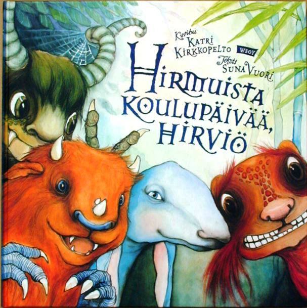 商品詳細 こわいこわいかいじゅうたちの学校 Hirveaa, parkaisi Hirvio｜CRAFT SPACE わ